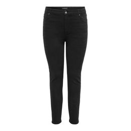 Only Carmakoma Jeans 'CARSNOW' Damen Gr&ouml;&szlig;e 37/38 schwarz