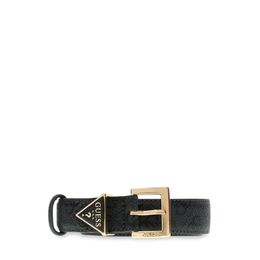 Guess G&uuml;rtel 'NOELLE II' Damen Gr&ouml;&szlig;e 95 gold / schwarz