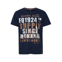 T-Shirt FQ1924 "T-Shirt FQWerno", Herren, Gr. M, blau (navy blazer), Obermaterial: 100% Baumwolle CO., Shirts T-Shirt
