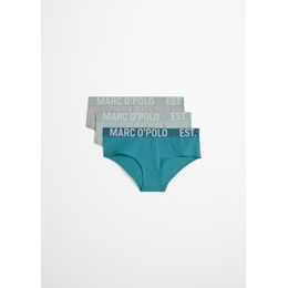 Marc O'Polo Panty MARC O'POLO "Essentials", Damen, Gr. M (40), grau melange, blau, gray mist, Single Jersey, Obermaterial: 95% Baumwolle, 5% Elasthan, Unterhosen Panty