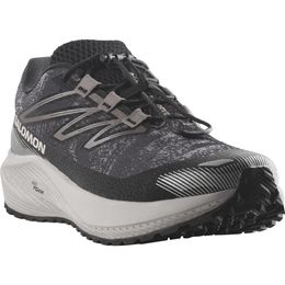 Laufschuh Salomon "AERO FLOW GRVL", Damen, Gr. 42,5, schwarz gull gray, paloma, schwarz, Synthetik, Textil, Schuhe Laufschuh