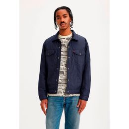 Levi's Steppjacke LEVI'S "RELAXED FIT PADDED", Herren, Gr. M, blau (peacoat), Obermaterial: 100% Polyester, relaxed fit, Jacken Steppjacke