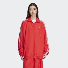 Trainingsjacke adidas originals "ADILENIUM SEASON 3 OVERSIZED ORIGINALS", Damen, Gr. M, rot (better scarlet), Obermaterial: 100% Polyester, normal, Jacken Trainingsjacke