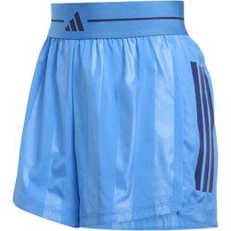 Adidas Q2 HYG Funktionsshorts Damen - Gr&ouml;&szlig;e L - blau
