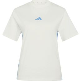 Adidas 3S T-Shirt Damen - Gr&ouml;&szlig;e L - beige