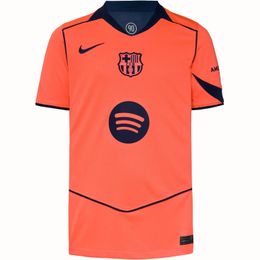 Nike FC Barcelona 25-26 3rd Teamtrikot Kinder - Gr&ouml;&szlig;e 158/164 - orange