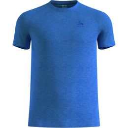 Odlo ESSENTIAL SEAMLESS Funktionsshirt Herren - Gr&ouml;&szlig;e M - blau