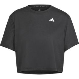 Adidas WE MIN Croptop Damen - Gr&ouml;&szlig;e L - schwarz