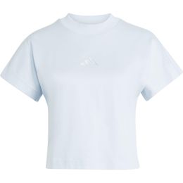 Adidas All Szn T-Shirt Damen - Gr&ouml;&szlig;e XS - blau