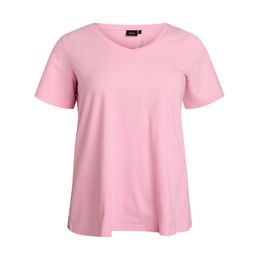 ZIZZI T-Shirt Damen Gr&ouml;&szlig;e 5XL/6XL rosa