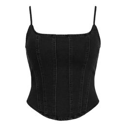 Imily Bela Top Damen Gr&ouml;&szlig;e M black denim