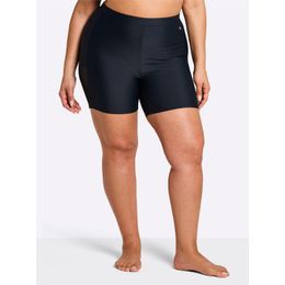 sheego Damen Badeshorts mit kleiner Tasche, tiefblau, Gr&ouml;&szlig;e 42