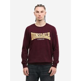 Lonsdale Herren Rundhals Sweatshirt schmale Passform BERGER LP181