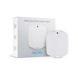 Aeotec Heavy Duty Outdoor Switch IP44 Z-Wave Schalter f&uuml;r Innen- und Au&szlig;enbereich bis 40A Energiemessfunktion