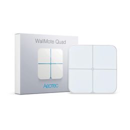 Aeotec WallMote Quad - Funkwandschalter 4 Tasten Z-Wave Plus ZW130