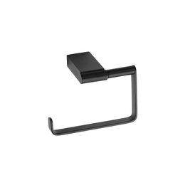 Brillantbad BERO Papierrollenhalter ohne Deckel Messing Schwarz 131x90x75 mm f&uuml;r Bad & WC >> zum Bohren