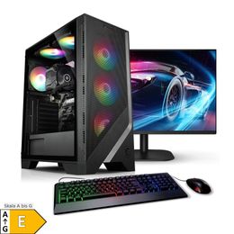Weinhaus Markus Kiebel PC Set mit 27 Zoll TFT Allround AMD Ryzen 5 5600GT, 16GB DDR4, AMD Radeon Grafik, 500GB SSD, WLAN, Windows 11