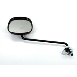 Spiegel BUMM Schwarz 110x105mm 22mm Schelle 200mm Stange f&uuml;r Z&uuml;ndapp, Kreidler, Hercules, DKW, Puch, KTM