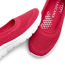 Lascana Damen Sneaker Ballerinas, pink, Gr&ouml;&szlig;e 44