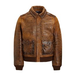 Polo Ralph Lauren Jacke Herren Gr&ouml;&szlig;e M braun / cognac