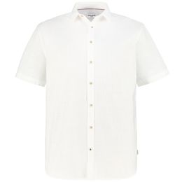 Jack & Jones Herren Gro&szlig;e Gr&ouml;&szlig;en | Jack&Jones Freizeithemd aus Baumwolle Farbe wei&szlig; Gr&ouml;&szlig;e: 6XL