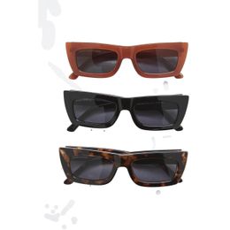 Urban Classics Damen Sonnenbrille "Urban Classics Unisex Sunglasses Sanremo 3-Pack"schwarz, rot, amber, Sonnenbrillen