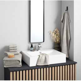 Handtuch Set OTTO HOME, grau, Frottier, Obermaterial: 100% Baumwolle, Handtuch-Sets, "Sanremo Premium, Premium Handt&uuml;cher, 600 gr/m&sup2;, dicke