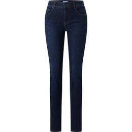 AENGELS Damen Bequeme Jeans "AENGELS Angels Jeans Skinny mit Power Stretch Denim"schwarz indigo used, Gr. 36, unifarben, 91% Baumwolle, 6% Polyester,