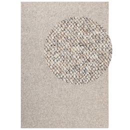 Teppich ELLE DECORATION, B:160cm H:10mm L:230cm, beige, Polypropylen, Wohnzimmer, Teppiche, "Rocco", L&auml;ufer, waschbar, Wohnzimmer, Esszimmer,
