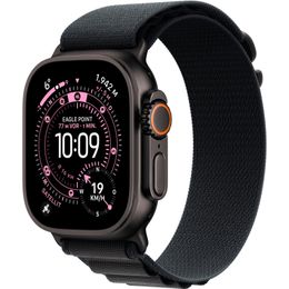 Apple Smartwatch "Watch Ultra 3 GPS + Cellular 49mm", 49,mit eSIM, L, Alpine Loopschwarz, Smartwatches