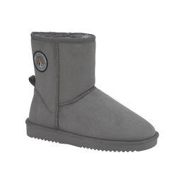 O`Neill O'NEILL Damen Schlupfboots "BOLSA CHICA WOMEN HIGH", Gr. 36, grau, Textil, Schuhe, Winterboots, Snowboots, Winterschuhe, gef&uuml;ttert