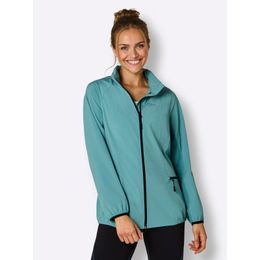 Catamaran Sports Damen Funktionsjacke mit Bel&uuml;ftungsschlitzen hinten, ozean, Gr&ouml;&szlig;e 54