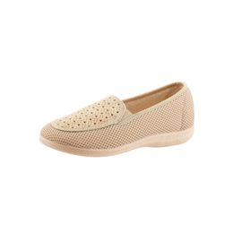 WITT Damen Hausschuh, beige, Gr&ouml;&szlig;e 38