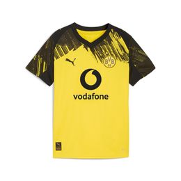 Puma Funktionsshirt 'Borussia Dortmund' Jungen Gr&ouml;&szlig;e 128 dunkelgelb / schwarz