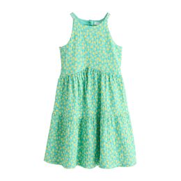next Sommerkleid M&auml;dchen Gr&ouml;&szlig;e 146 gelb / hellgr&uuml;n