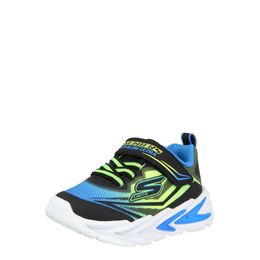 Skechers Sneaker 'FLEX-GLOW' Jungen Gr&ouml;&szlig;e 21 himmelblau / neongelb / schwarz