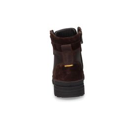 Camel Active Herren Winterboots, Gr. 41cafe, Leder, Schuhe, Schn&uuml;rboots, Stiefel mit Warmfutter