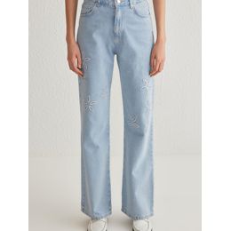Trendyol Jeans Damen Gr&ouml;&szlig;e 36 blue denim