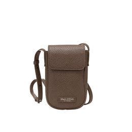 Marc O'Polo MARC O'POLO Handytasche "aus genarbtem Rindleder", B/H/T: 13cm x 20cm x 4cmfaded braun, Taschen
