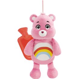 Nici Kinder W&auml;rmflasche "Gl&uuml;cksb&auml;rchis, Hurrab&auml;rchi, 300 ml, 40 cm"pink, B:19cm H:40cm T:13cm, W&auml;rmflaschen, 2in1 - Kuscheltier & W&auml;rmflasche in einem