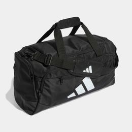 Sporttasche "TRAINING DEFENDER DUFFELBAG KLEIN", adidas Performanceschwarz, wei&szlig;, Obermaterial: 100% Polyester, Taschen