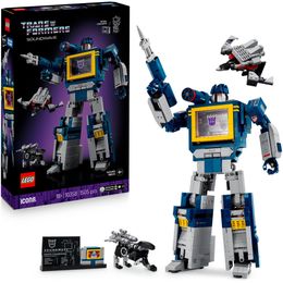Lego Konstruktionsspielsteine "Transformers: Soundwave (10358), Lego Icons"bunt, Kunststoff, Spielbausteine, Made in Europe