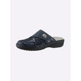 Belvida Damen Pantolette, mittelblau, Gr&ouml;&szlig;e 39