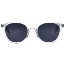 Tom Tailor Damen Sonnenbrille "Modell 676006"transparent, transparent, Sonnenbrillen, Form Panto, Logoschriftzug auf B&uuml;gel, Kunststofffassung