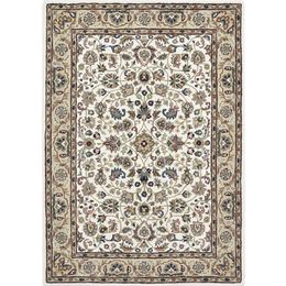 Wollteppich Theko, B:60cm H:14mm L:90cm, beige, Schurwolle, Wohnzimmer, Teppiche, "Royal Orient Isfahan", handgetuftet, Orient-Optik, reine Wolle