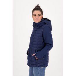 DEPROC Active Damen Steppjacke "GILMOUR AIMEE Women", blau, Gr. 38, Web, 100% Polyester, Jacken, auch in Gro&szlig;en Gr&ouml;&szlig;en erh&auml;ltlich