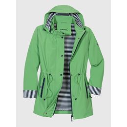 WITT Damen Softshelljacke mit abnehmbarer Kapuze, apfel, Gr&ouml;&szlig;e 19