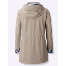WITT Damen Softshelljacke mit abnehmbarer Kapuze, sesam, Gr&ouml;&szlig;e 24