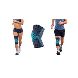 WITT Damen Kniebandage, bleu, Gr&ouml;&szlig;e L