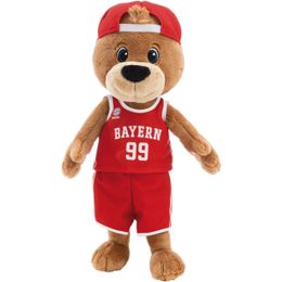 Nici Kinder Kuscheltier "FC BAYERN M&Uuml;NCHEN, B&auml;r Ben, 35cm schlenkernd"braun, B:15cm H:35cm L:15cm, Pl&uuml;schfiguren, mit Trikot